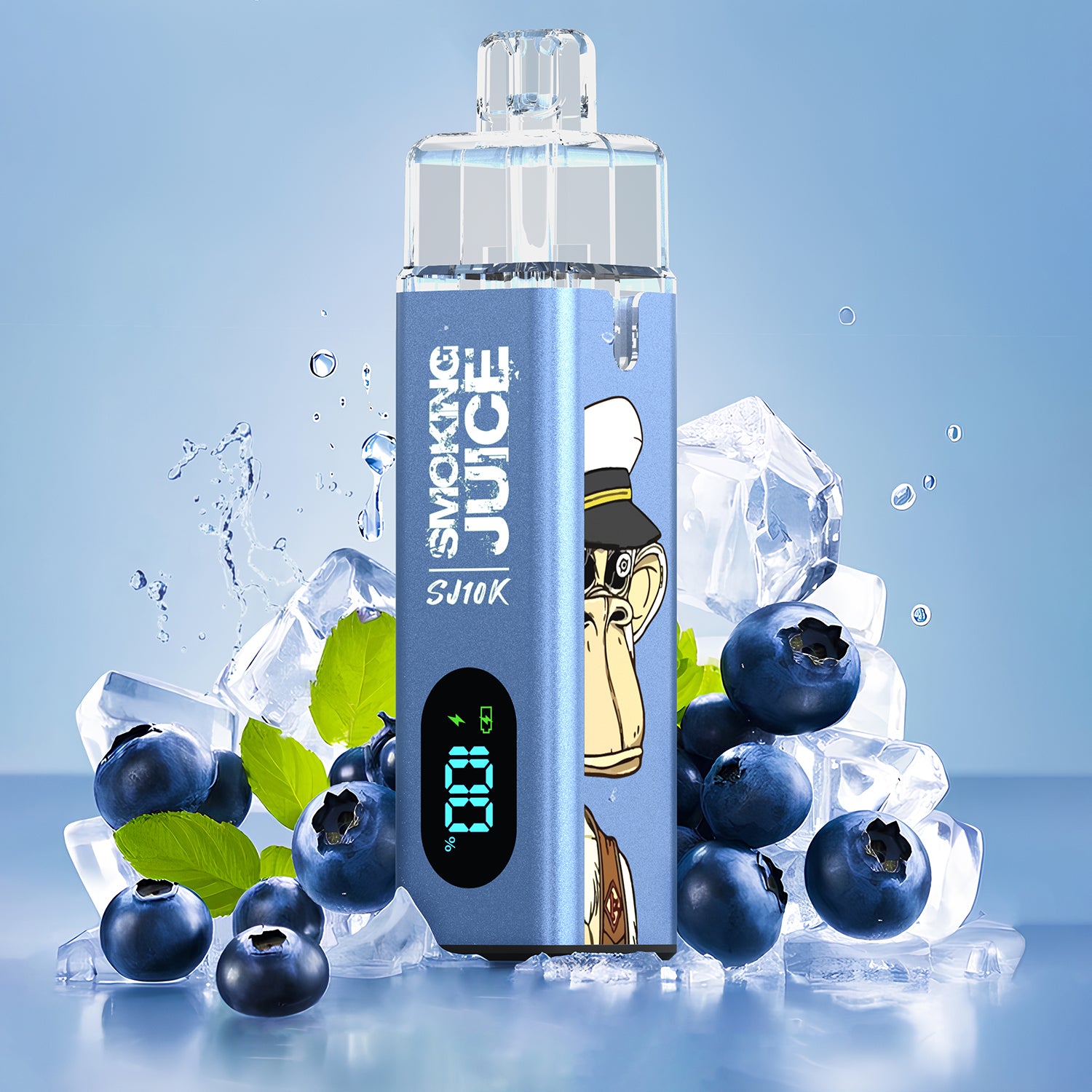 Smoking Juice SJ10K – Blueberry Ice - E-Zigarette - Vape